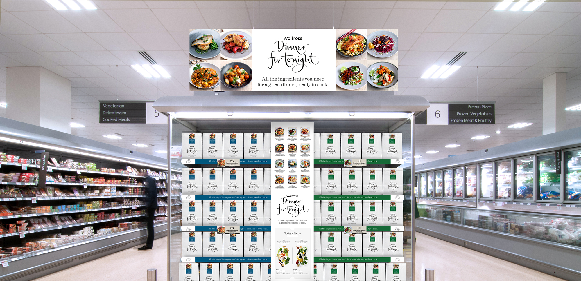 Packaging | Ape | Waitrose Dinner For Tonight Branding